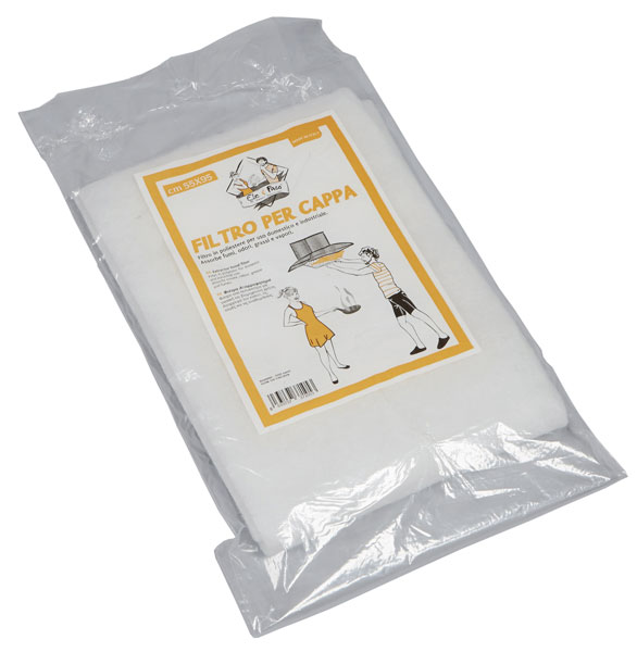 Filtracappa bianco cm.45x85 - Eurogross