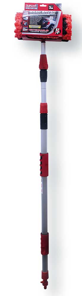 Spazzola per lavaggio auto con asta telescopica - Eurogross